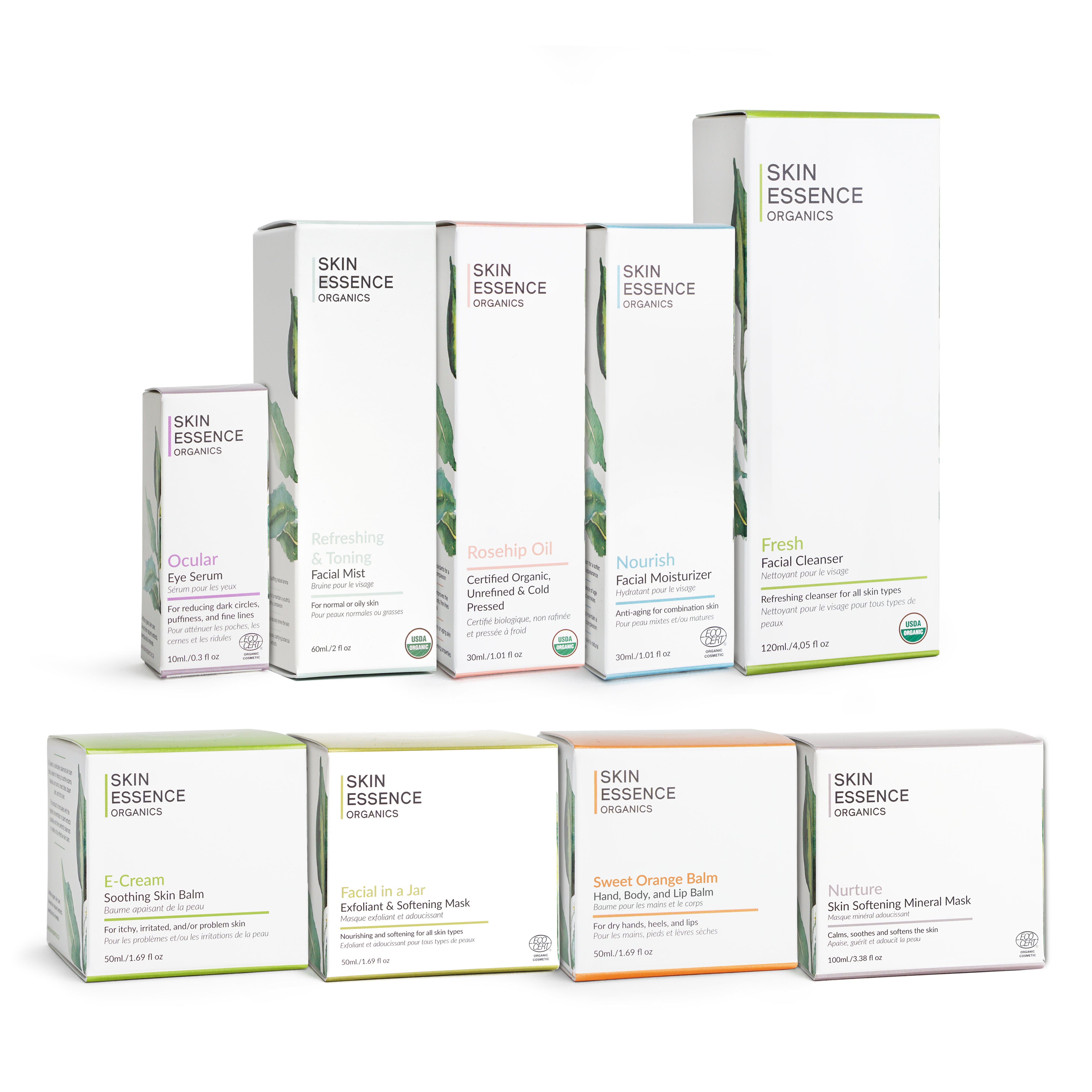 Complete Set For Combination Skin – Skin Essence Organics